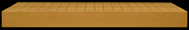 国産本榧卓上碁盤 1寸3分（ハギ盤） gt10050 | 前川榧碁盤店