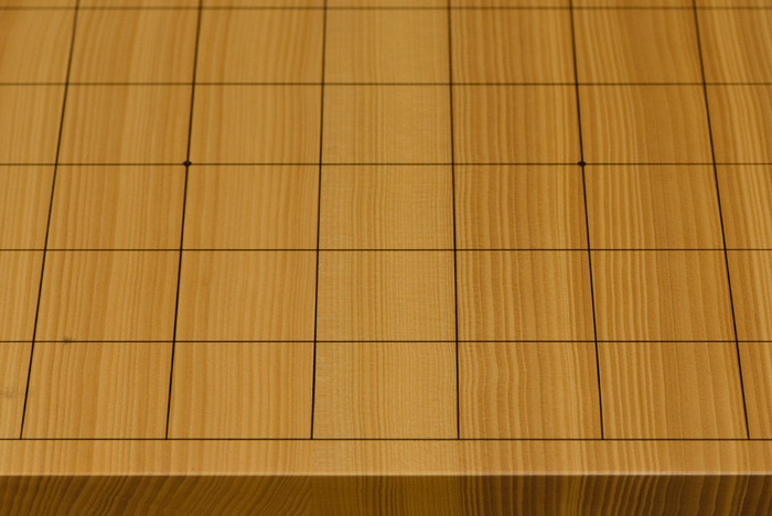 国産本榧卓上将棋盤 1寸9分（ハギ盤） st10034 | 前川榧碁盤店