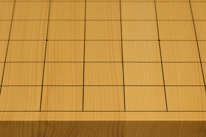 国産本榧卓上将棋盤 2寸（ハギ盤） st20037 | 前川榧碁盤店