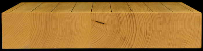 国産本榧卓上将棋盤 2寸（ハギ盤） st20037 | 前川榧碁盤店