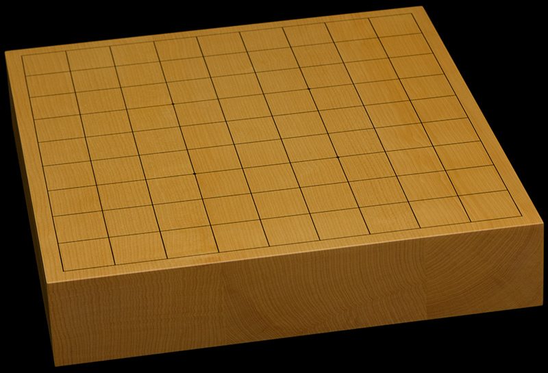 本榧卓上将棋盤 2寸1分（ハギ盤） st20049 | 前川榧碁盤店