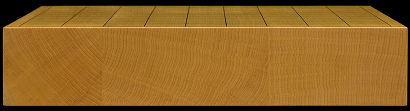 本榧卓上将棋盤 2寸1分（ハギ盤） st20049 | 前川榧碁盤店